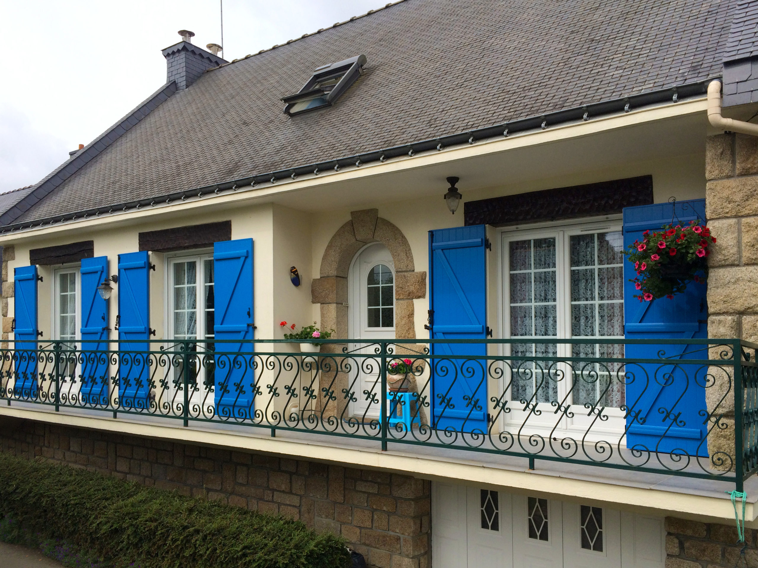 Volets bleu ciel - Kiclos